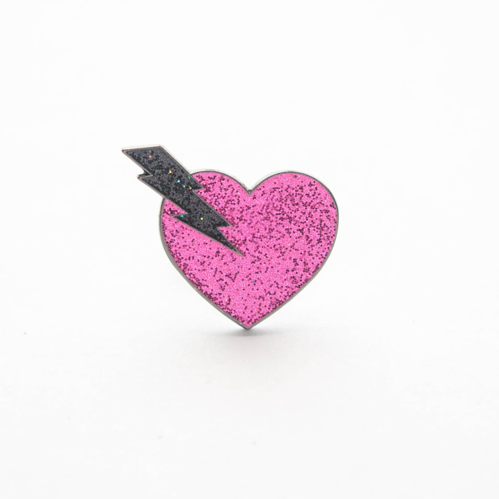 High Voltage Heart Pin Soft Enamel Pin Lapel Pin Hat Pin - Etsy