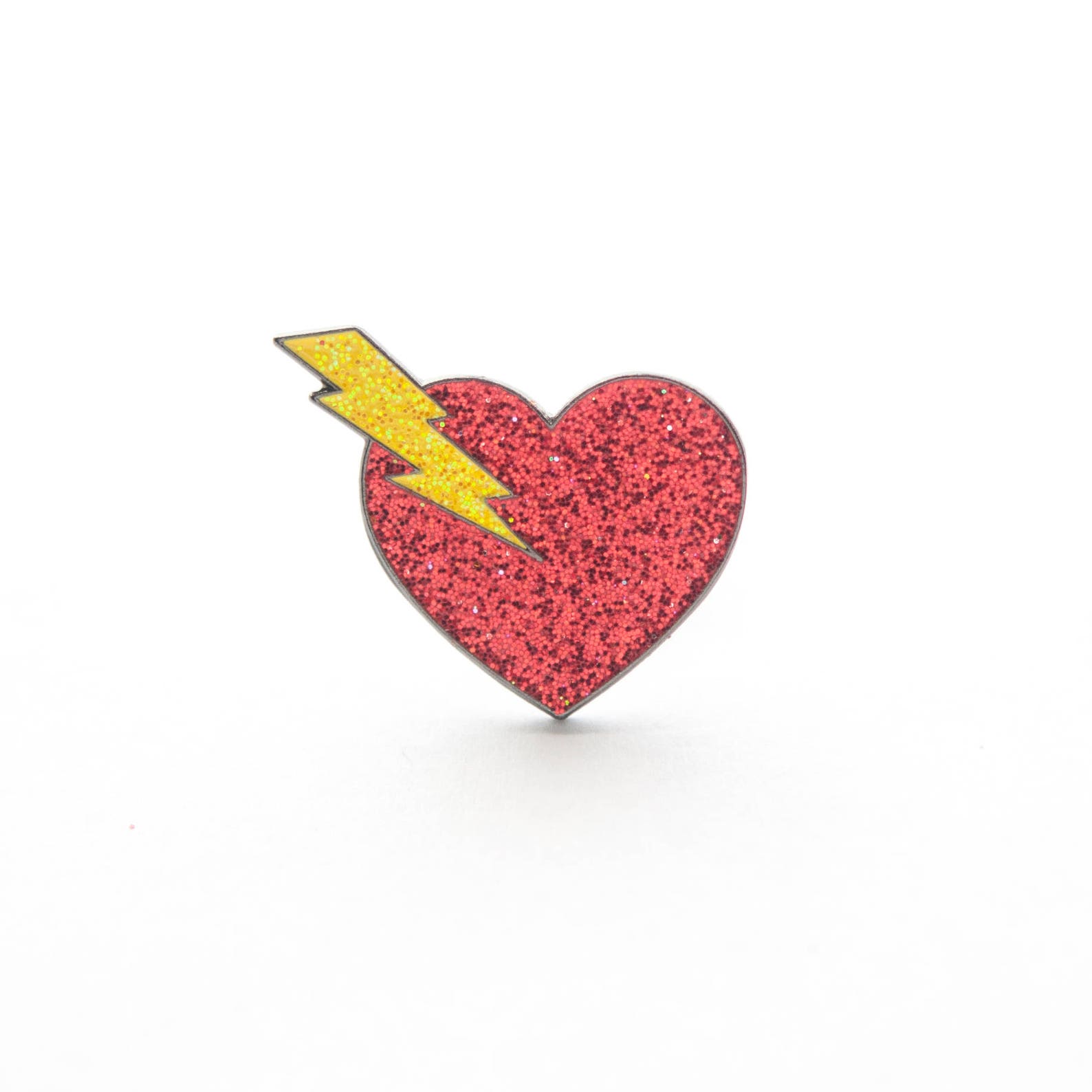 High Voltage Heart Pin Soft Enamel Pin Lapel Pin Hat Pin - Etsy