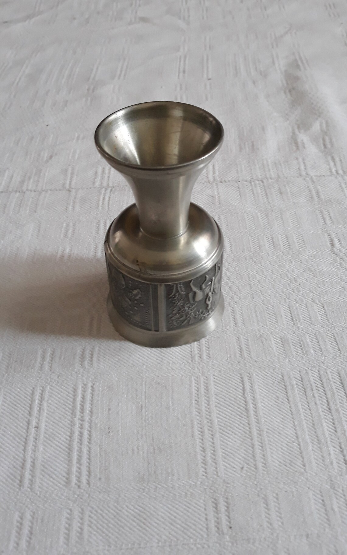 Vintage Swedish Pewter Cup / Mug Trophy Beaker Collection TENN Tumbler ...
