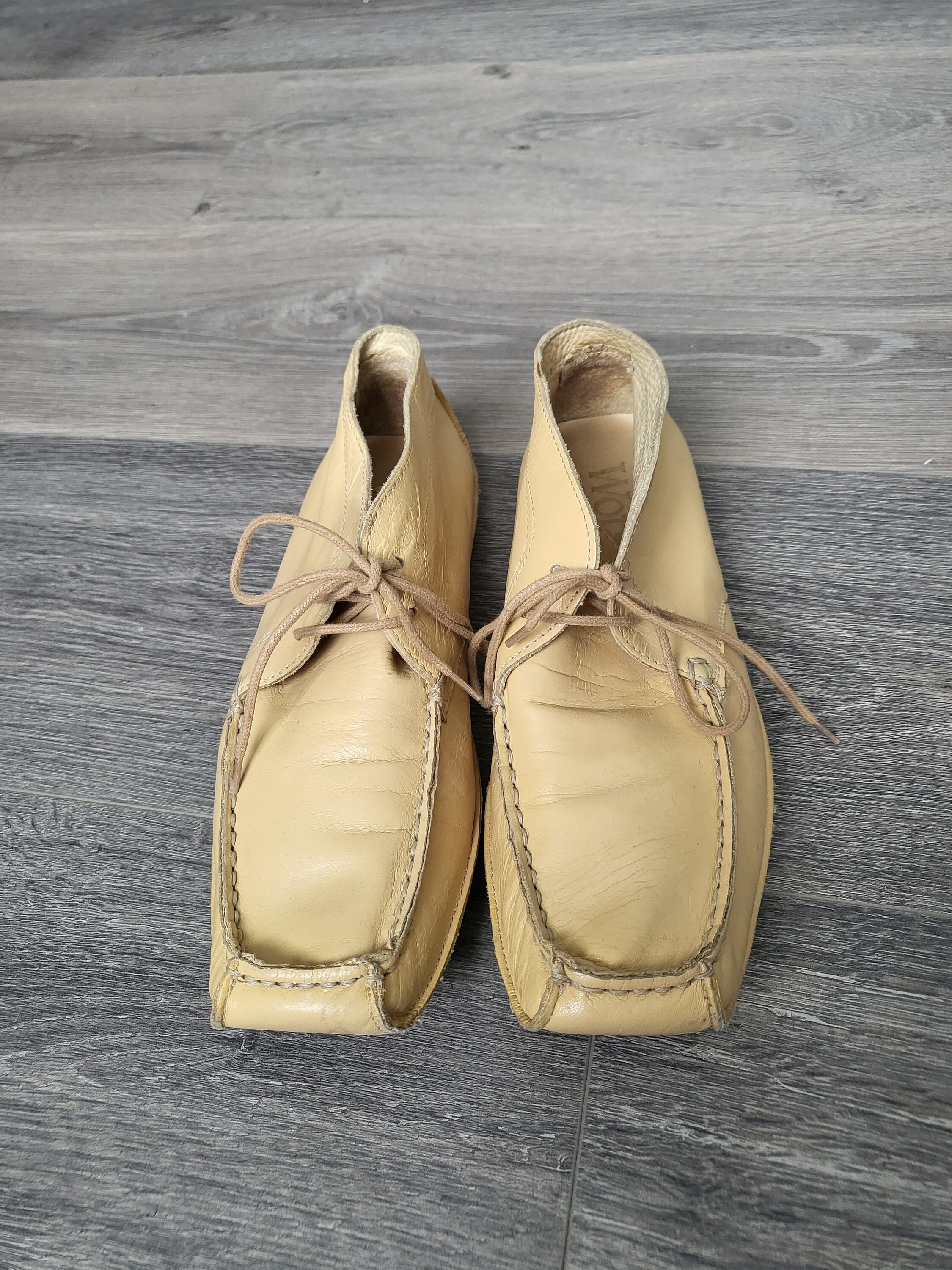 Cream Lace Shoes