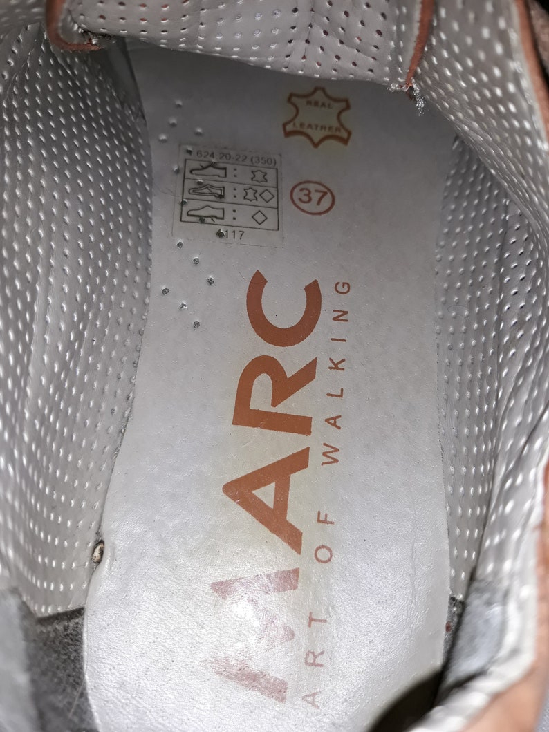 Vintage Foxy Brown Leather Women Shoes Lace up Size EU 37 - Etsy