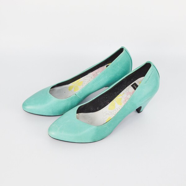 Turquoise Shoes - Etsy