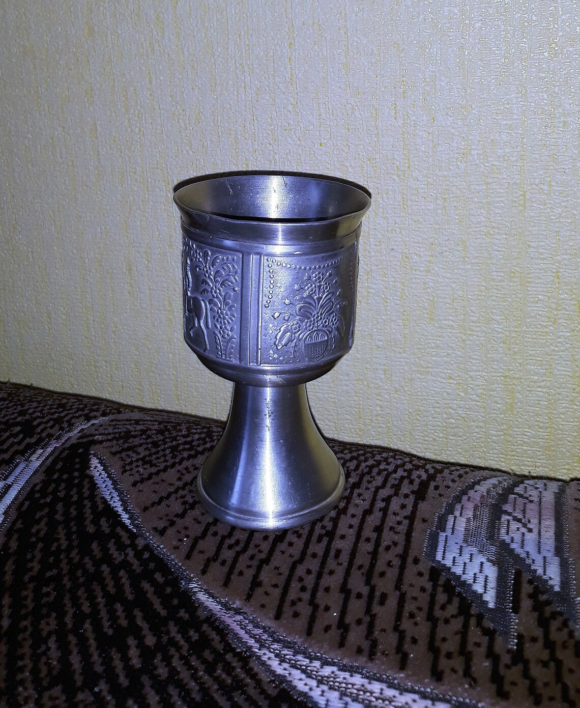 Vintage Swedish Pewter Cup / Mug Trophy Beaker Collection TENN Tumbler ...