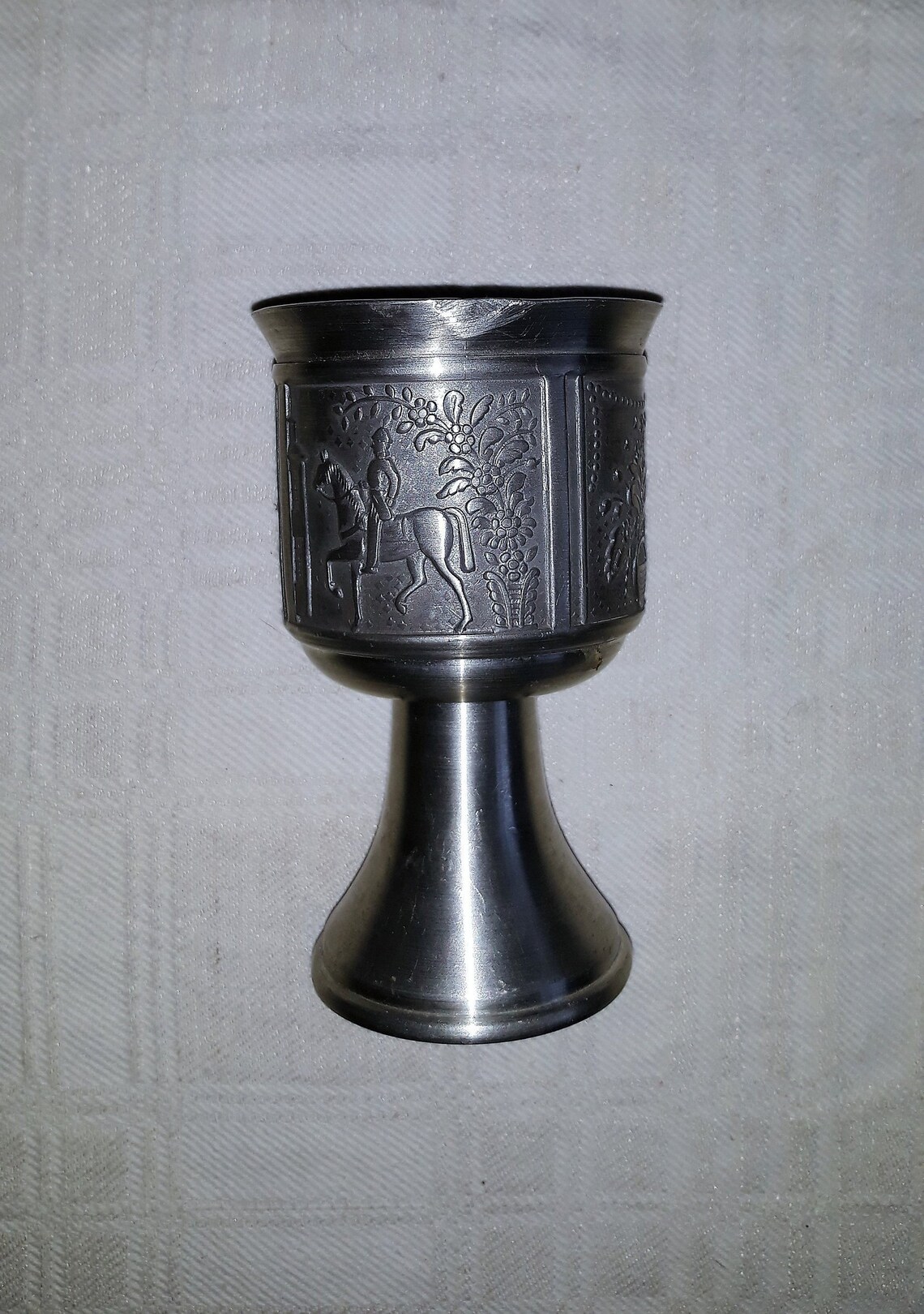 Vintage Swedish Pewter Cup / Mug Trophy Beaker Collection TENN Tumbler ...