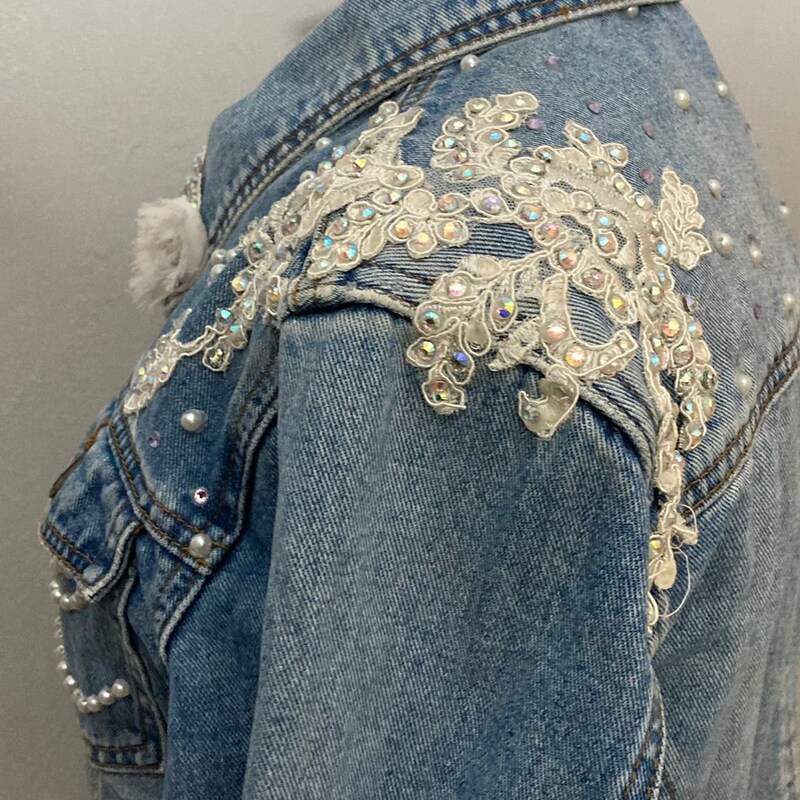 Embellished Jean Jackets - Etsy