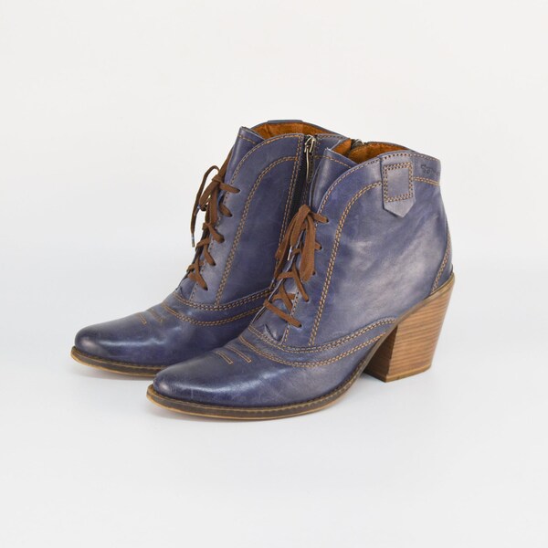 Lace up Booties - Etsy