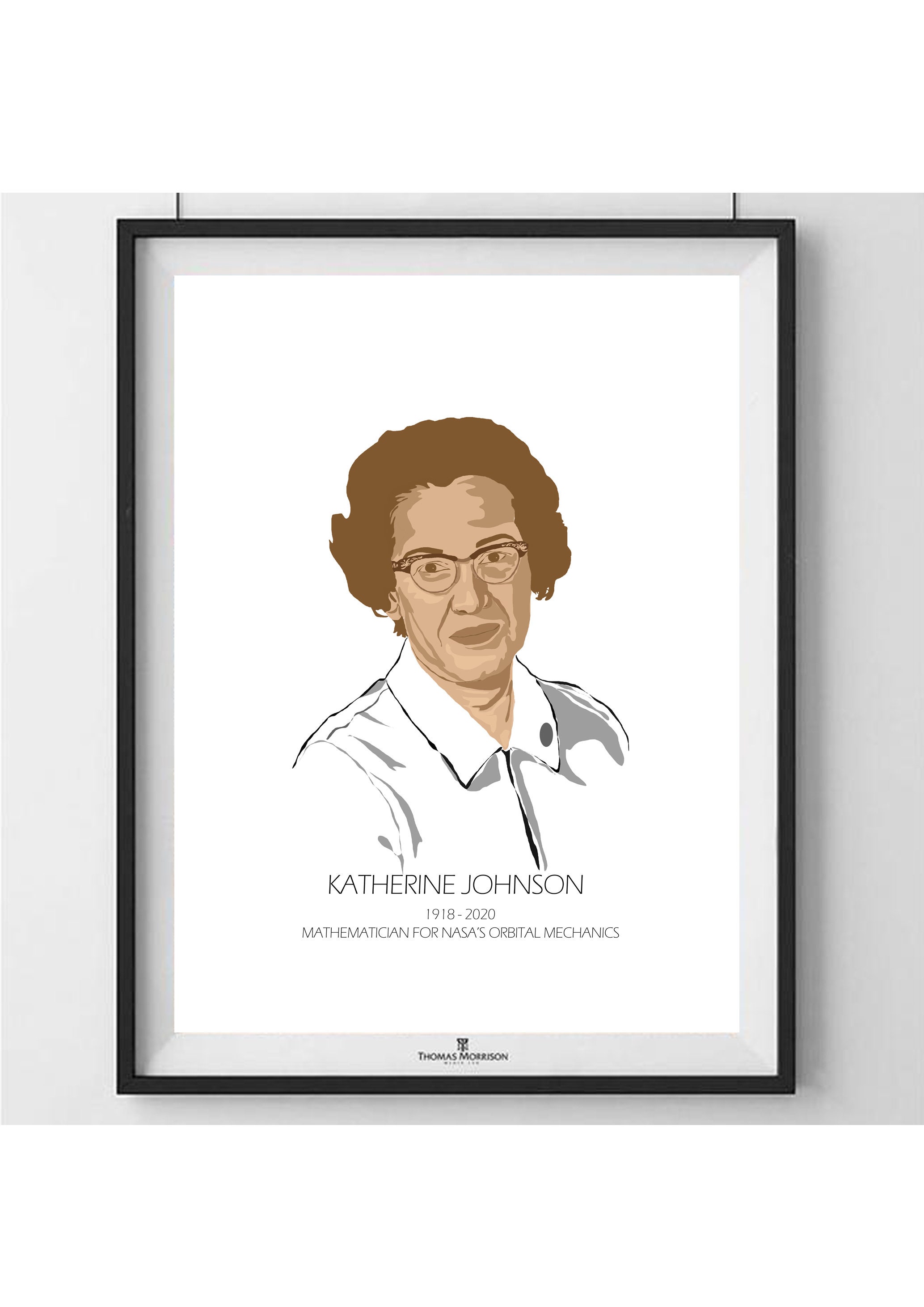 Katherine Johnson Poster. Download and Print Yours Today - Etsy Denmark