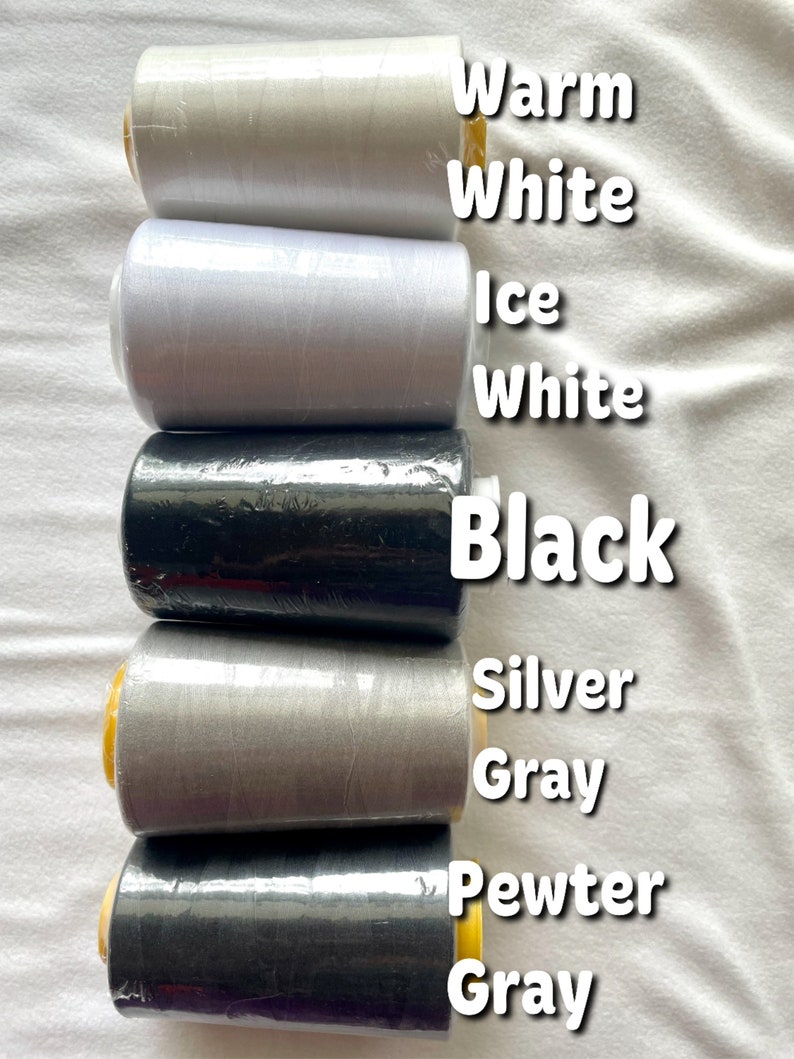 T27 Polyester Thread Large Cone 6000 Yards Serger - Etsy