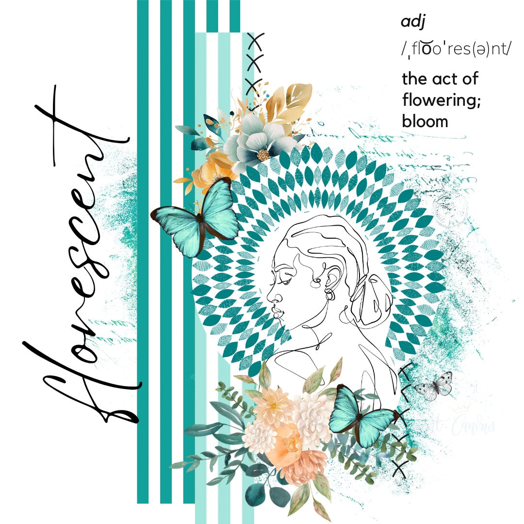 5-point Journaling Support florescent Prompts April 2024 - Etsy