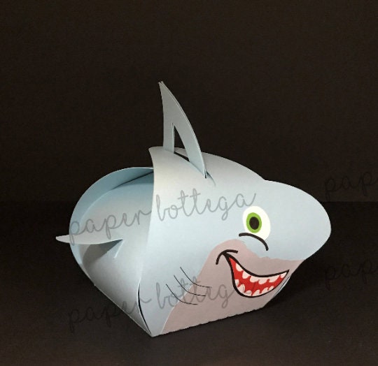 Baby Shark Favor Boxes (digital File) - Etsy