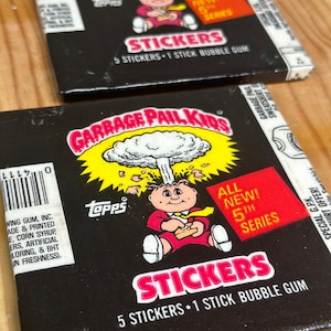 Garbage Pail Kids Wrapper - Etsy