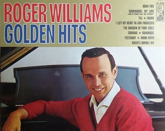 Roger Williams Golden Hits Vintage LP Album, Released 1967, Kapp ...