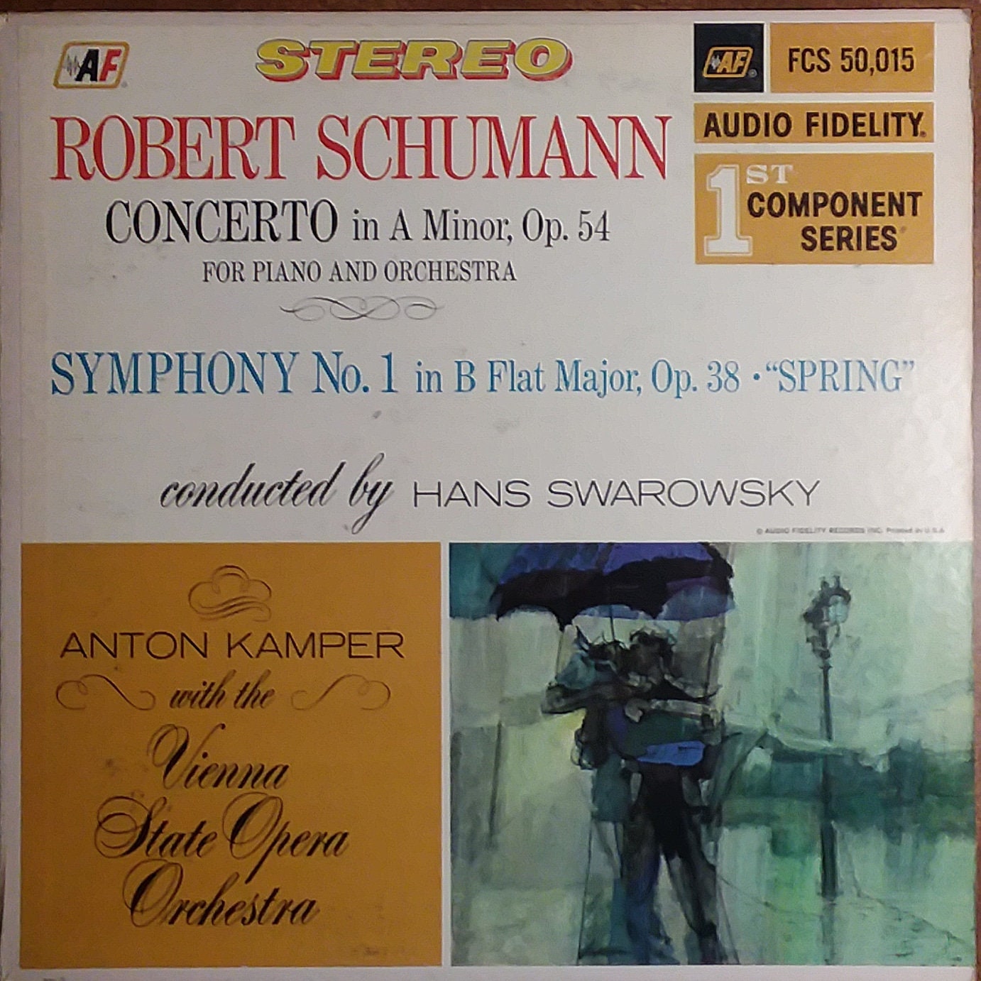 Hans Swarowsky, Vienna State Opera Orchestra - Robert Schumann Concerto ...