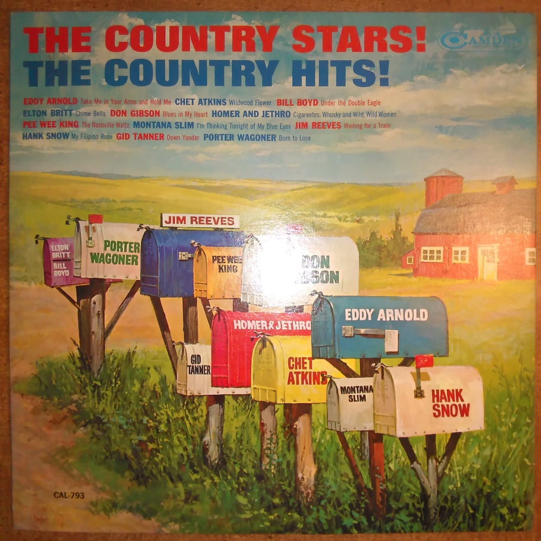 Various Artists - Country Stars! Country Hits! CAL-793 Vinyl Record LP ...