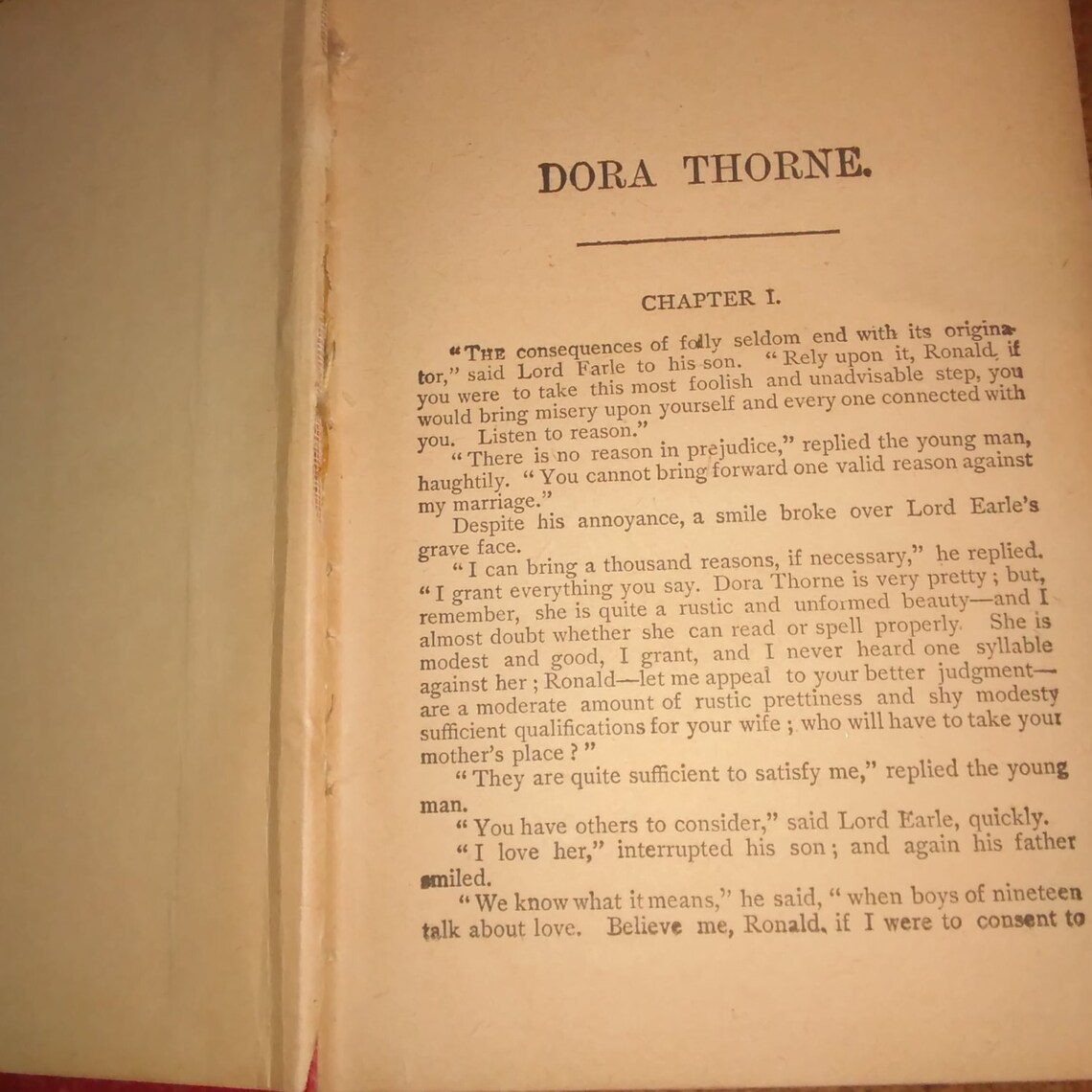 Bertha Clay Dora Throne Antique Book | Etsy