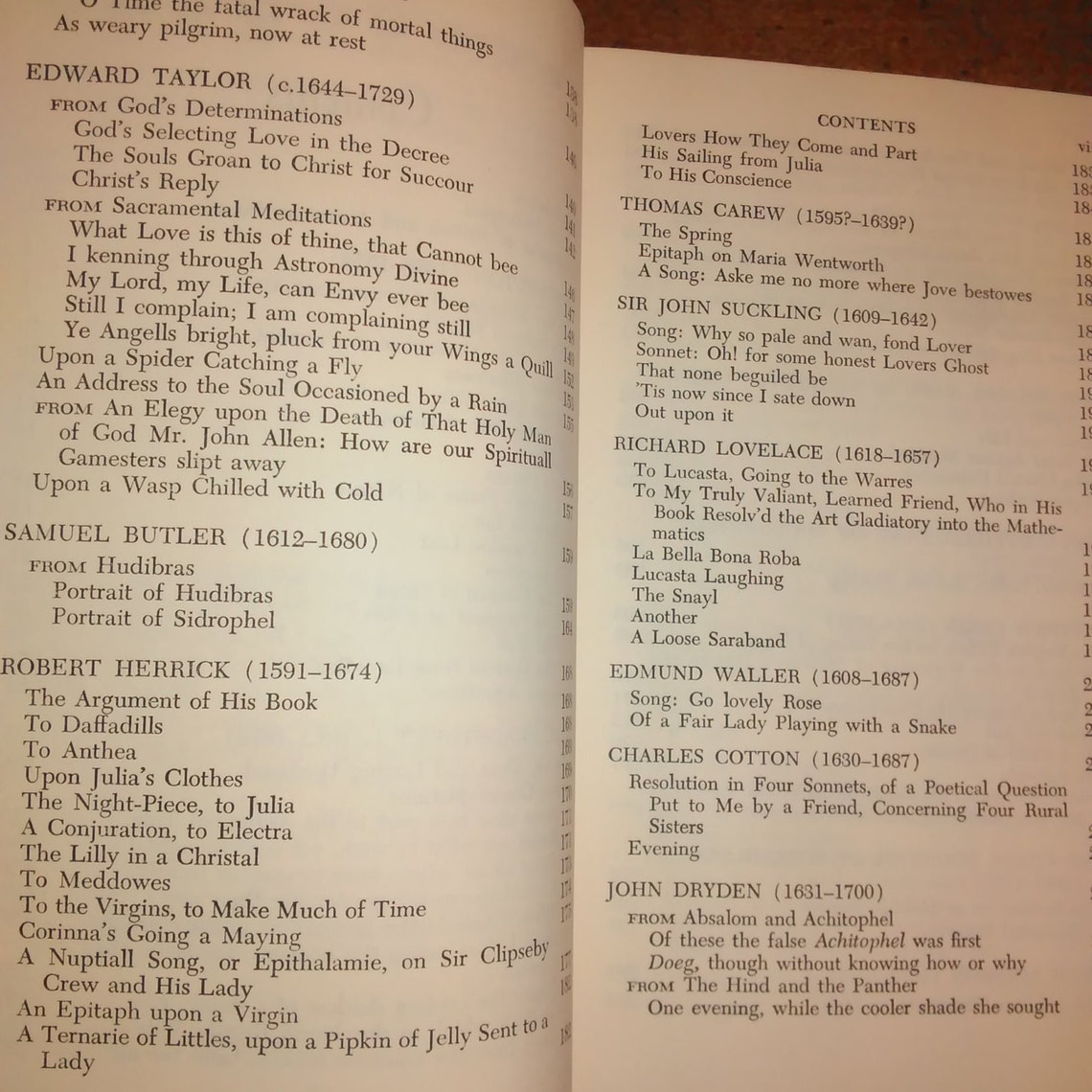 1950 Poets of the English Language Volume III Milton to Goldsmith ...