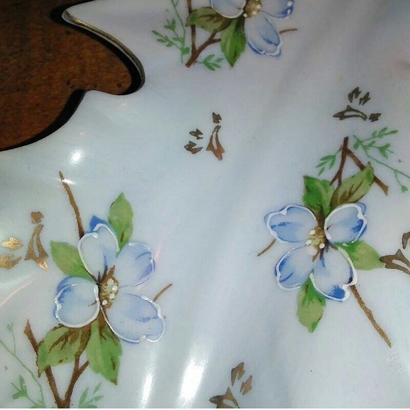 Vintage Sandrea Japan Hand Painted Porcelain Dresser Dish - Etsy