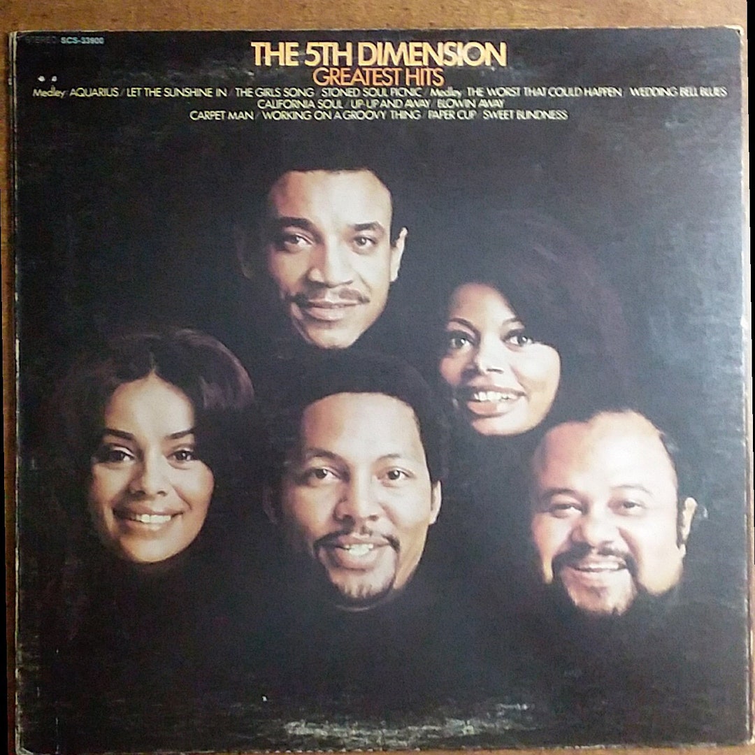 The 5th Dimension - Greatest Hits SCS-33900 Vinyl Record LP - Etsy