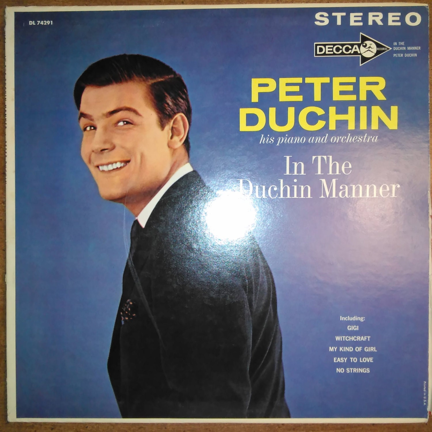 Peter Duchin in the Duchin Manner DL-74291 Vinyl Record LP 1963 - Etsy