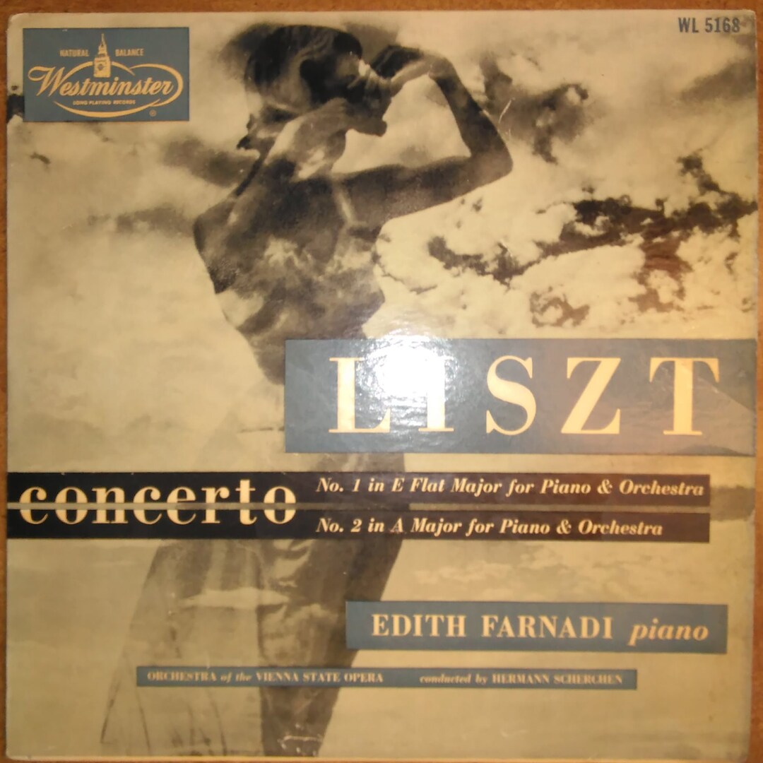 Hermann Scherchen Franz Liszt Edith Farnadi Vienna State Opera ...