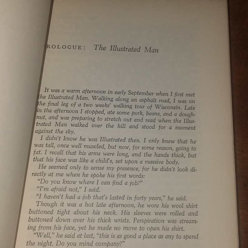 1951 Ray Bradbury the Illustrated Man Vintage Book - Etsy