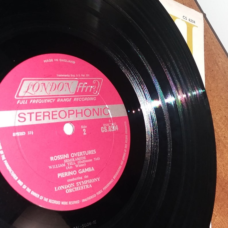 Pierino Gamba, London Symphony Orchestra - Rossini Overtures CS-6204 ...