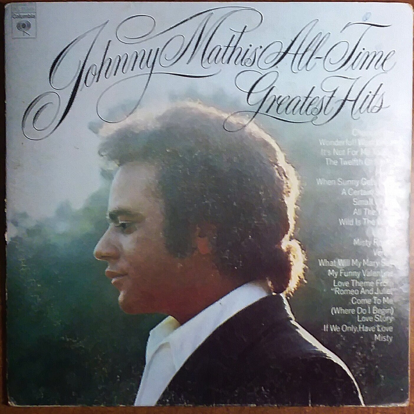 Johnny Mathis Johnny Mathis' Greatest Hits AL-31346 Vinyl Record LP ...