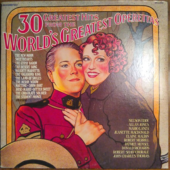 30 Greatest Hits From the World's Operettas ARL2-0553 - Etsy