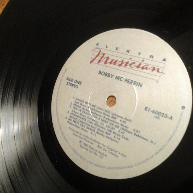 Bobby Mcferrin - Bobby Mcferrin E1-60023 Vinyl Record LP 1982 - Etsy