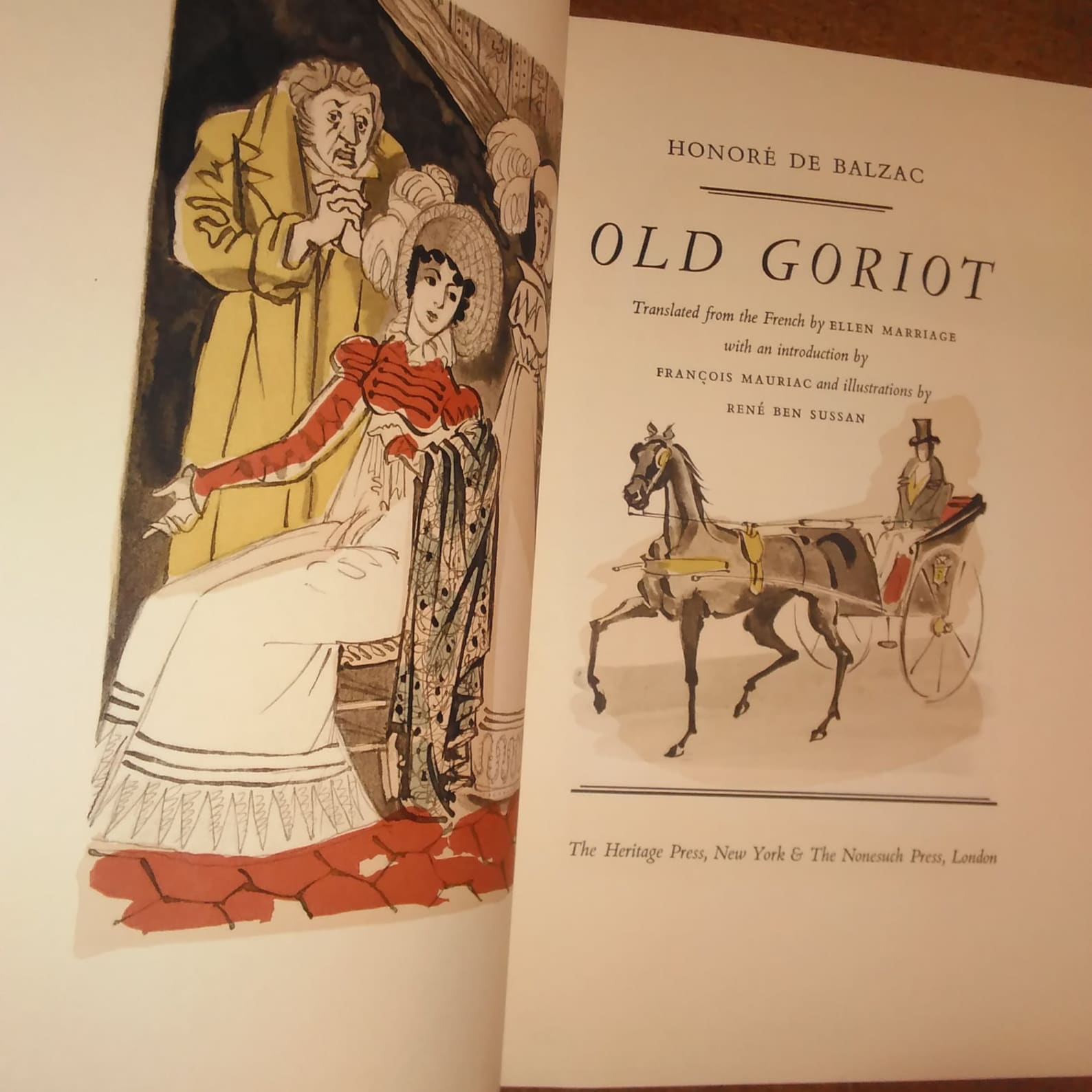 Honore De Balzac Old Goriot Vintage Book - Etsy
