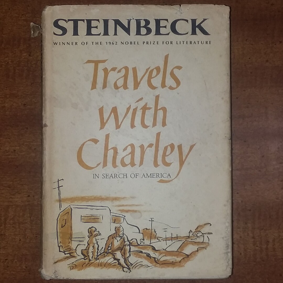 1963 John Steinbeck Travels With Charley - Etsy