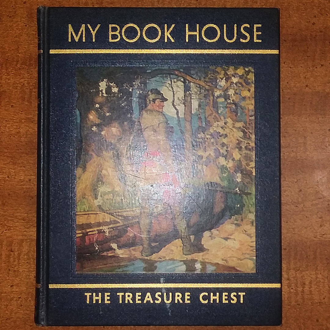 1937 the Treasure Chest of My Book House - Etsy
