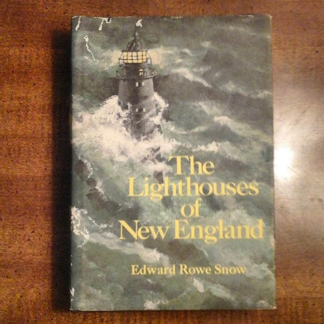 1973 Signed Copy of the Lighthouses of New England by Edward Rowe Snow ...