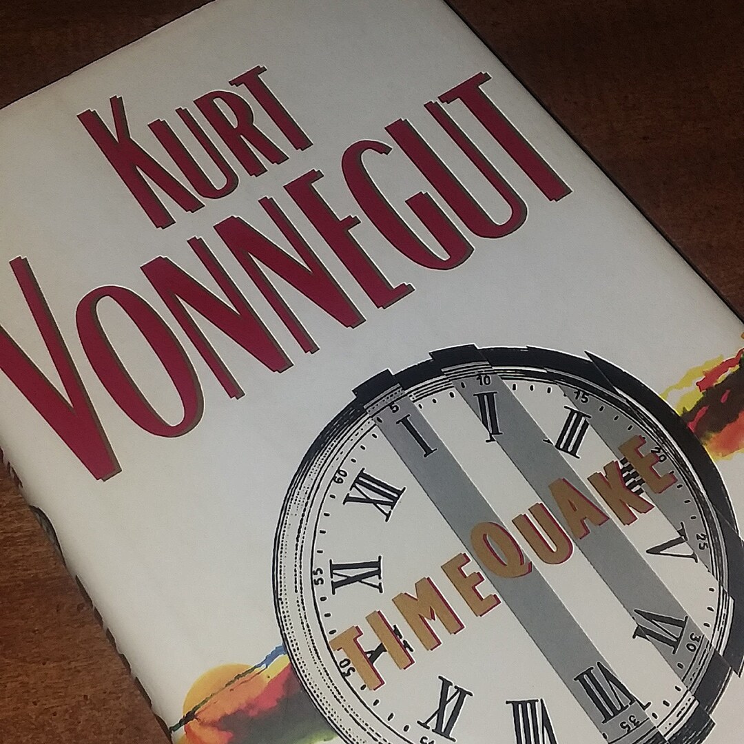 1997 Limited Edition Kurt Vonnegut Timequake - Etsy