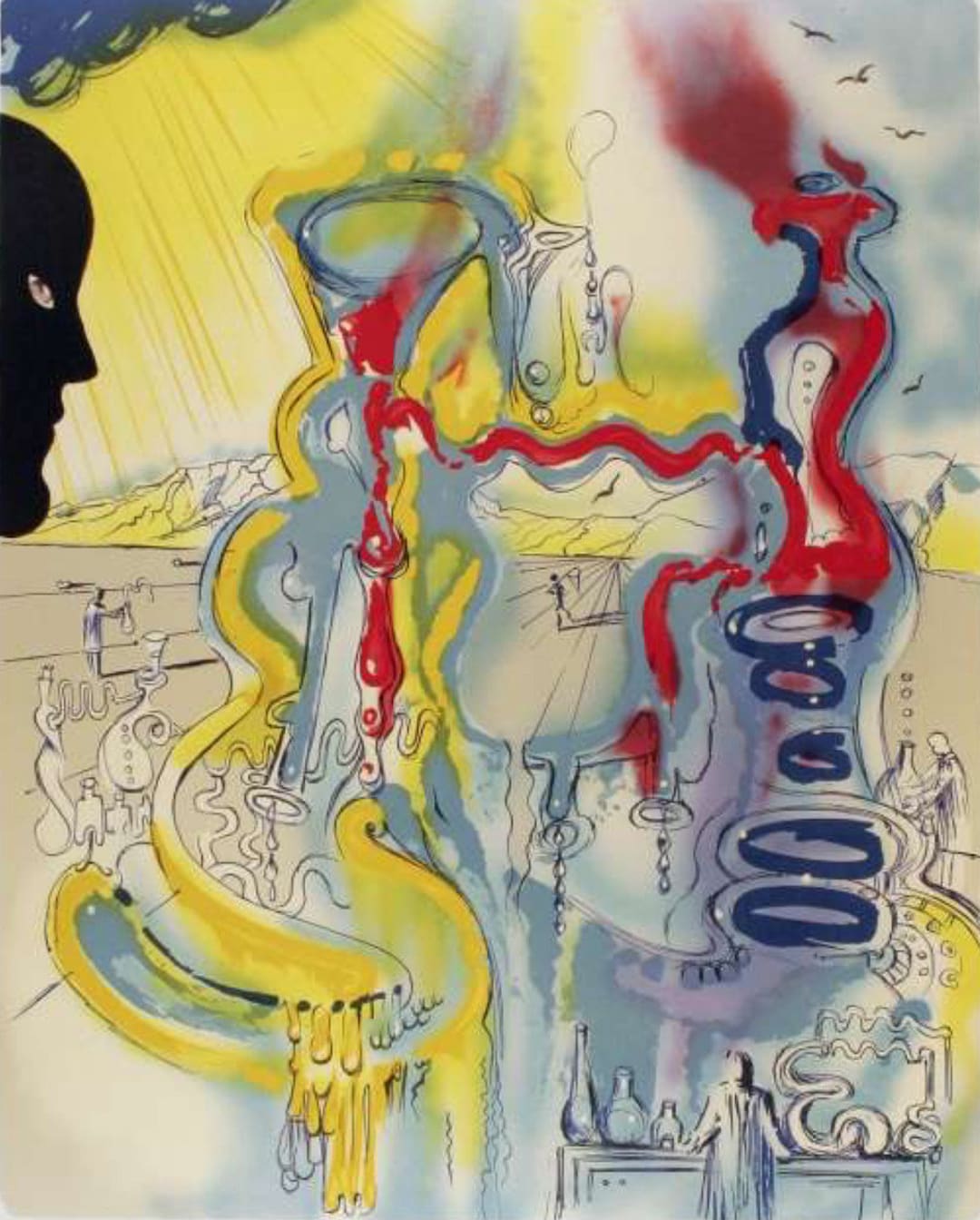 Weird Art, Psychadelic Art, Science Art - Etsy