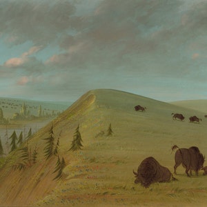 Vintage Drawing, Rustic Art, Landscape Art, Farmhouse Art, Wall Art - Etsy