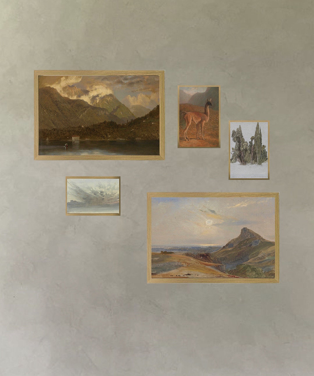 Vintage Farmhouse Art, Modern Rustic Prints, Gallery Wall, Wall Art - Etsy