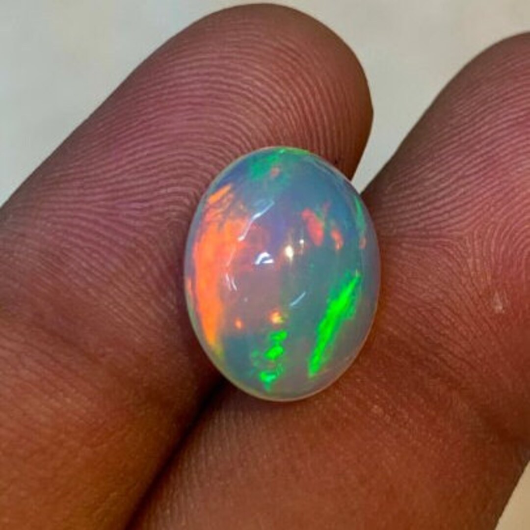 New Arrival Welo Ethiopian Opal Top High Grade Quality Oval Shape Smooth Polished Multi Fire ...