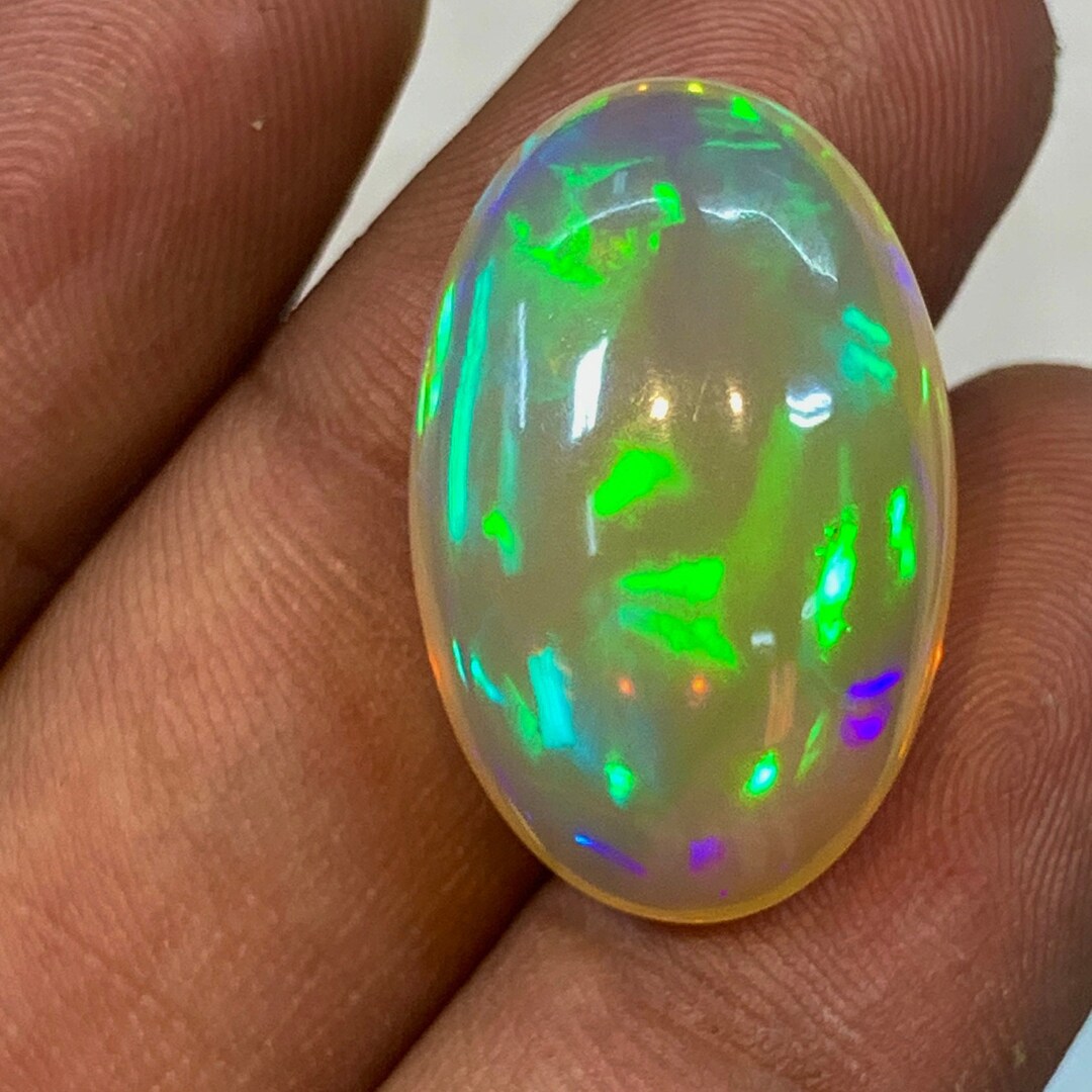 Rare Quality Natural Ethiopian Opal, Oval Shape Opal Cabs, Jewelry ...