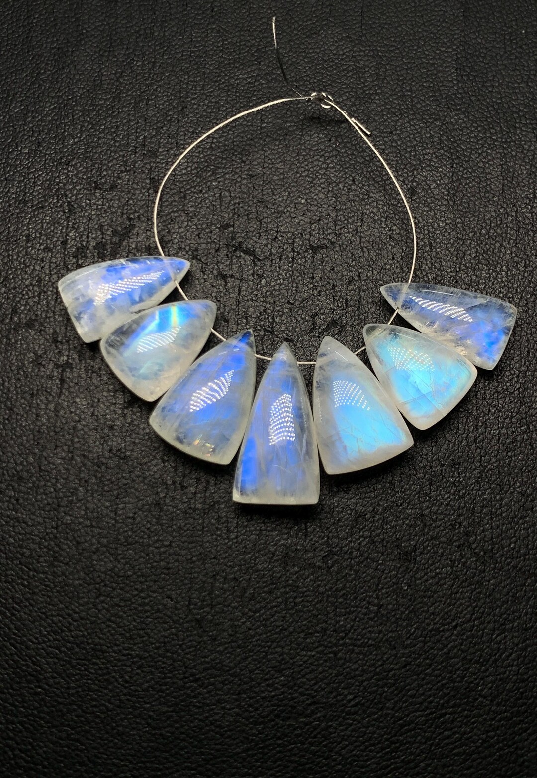 Nice!!!! 4A Quality Natural Rainbow Moonstone Strand, Amazing Blue ...
