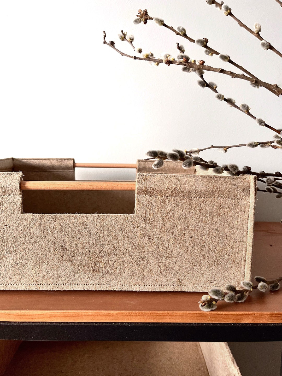 Set of Two Square Boxes - Etsy