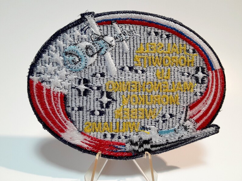 STS-101 - 4" - Original Crew "external Wing" - A-B Emblem Patch - Etsy