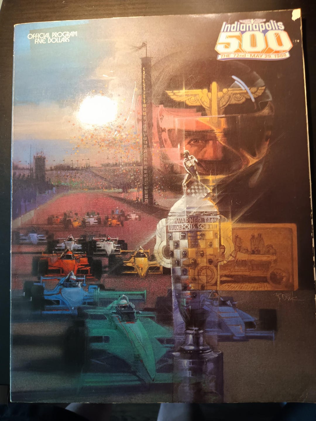 1988 Indy 500 Official Program Indianapolis Motor Speedway - Etsy