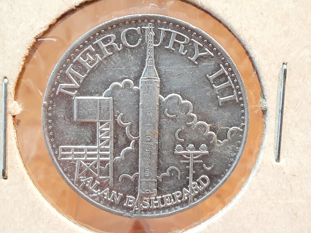 Shell Oil Token Man in Space Mercury III - Etsy