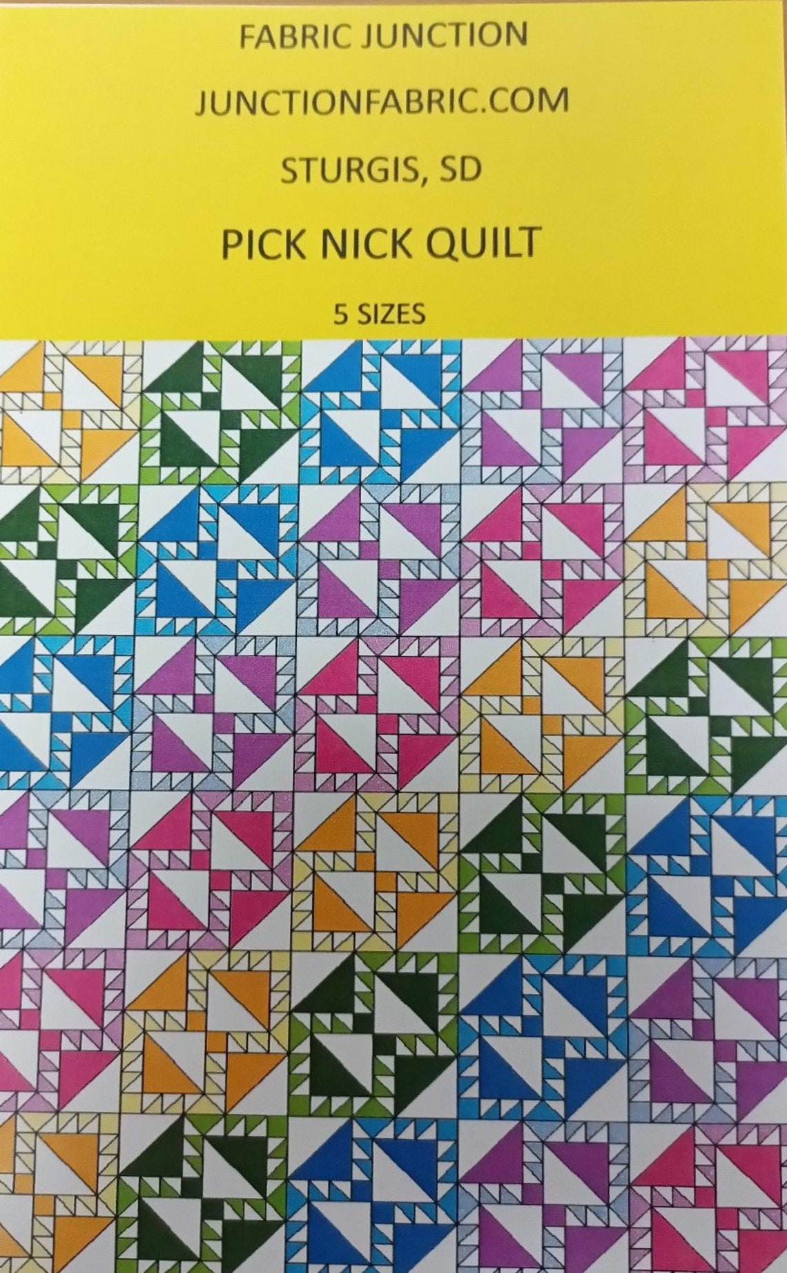Pick Nick Quilt Pattern - Etsy