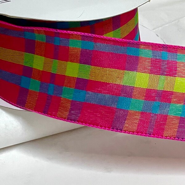 Plaid Ribbon - Etsy