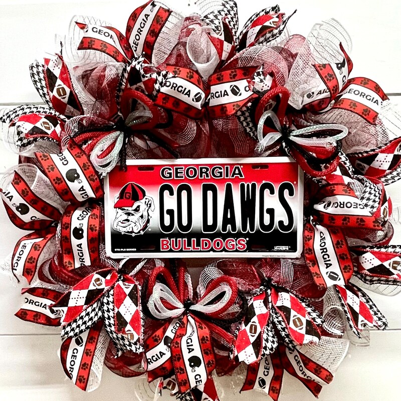 Uga Wreath - Etsy