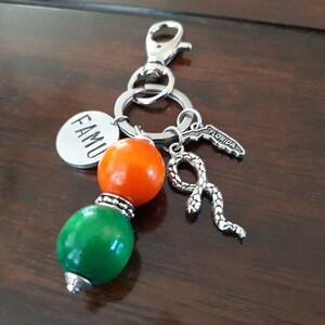 FAMU Keychain Florida A and M University Rattlers - Etsy