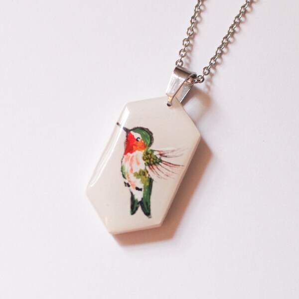 Painted Hummingbird - Etsy