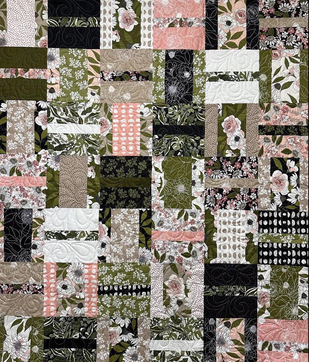 Villa Rosa / Mint Julep Quilt Pattern by Heidi Cook for VRD/ Layer Cake ...
